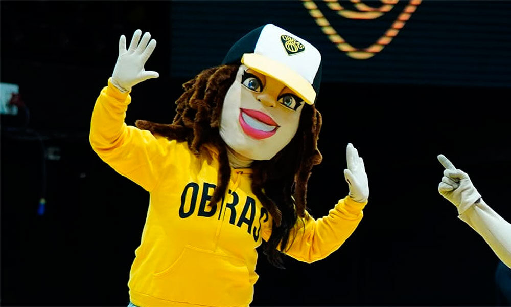 Obras presentó a Tami, su nueva mascota para el básquetbol femenino